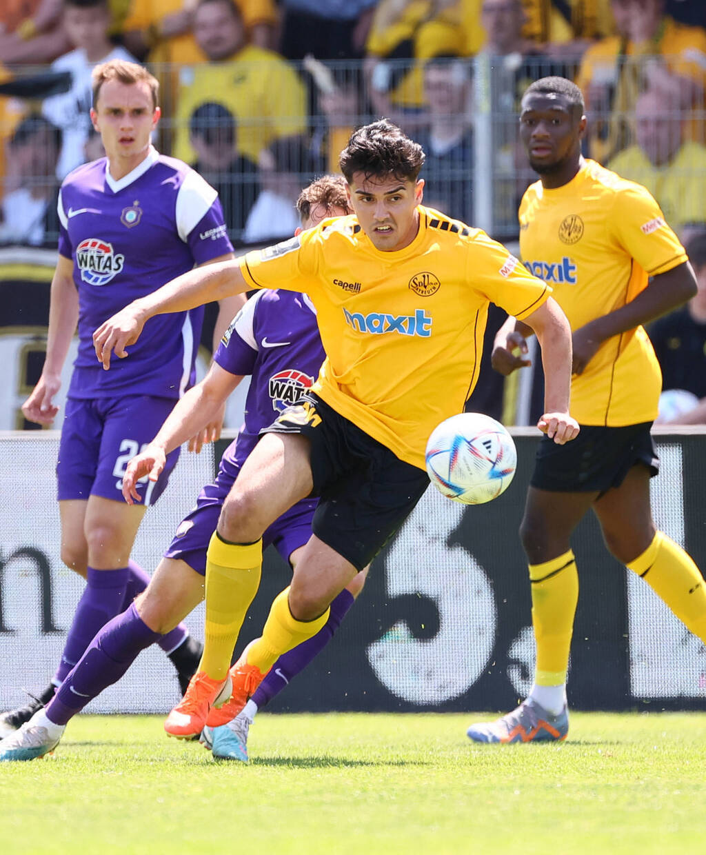 Zejnullahu im Anflug